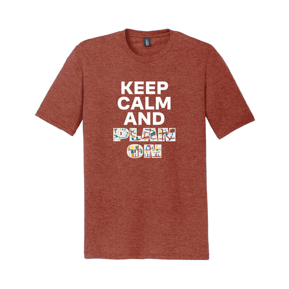 District Perfect Tri Tee - Keep Calm – American Planning Association Shop